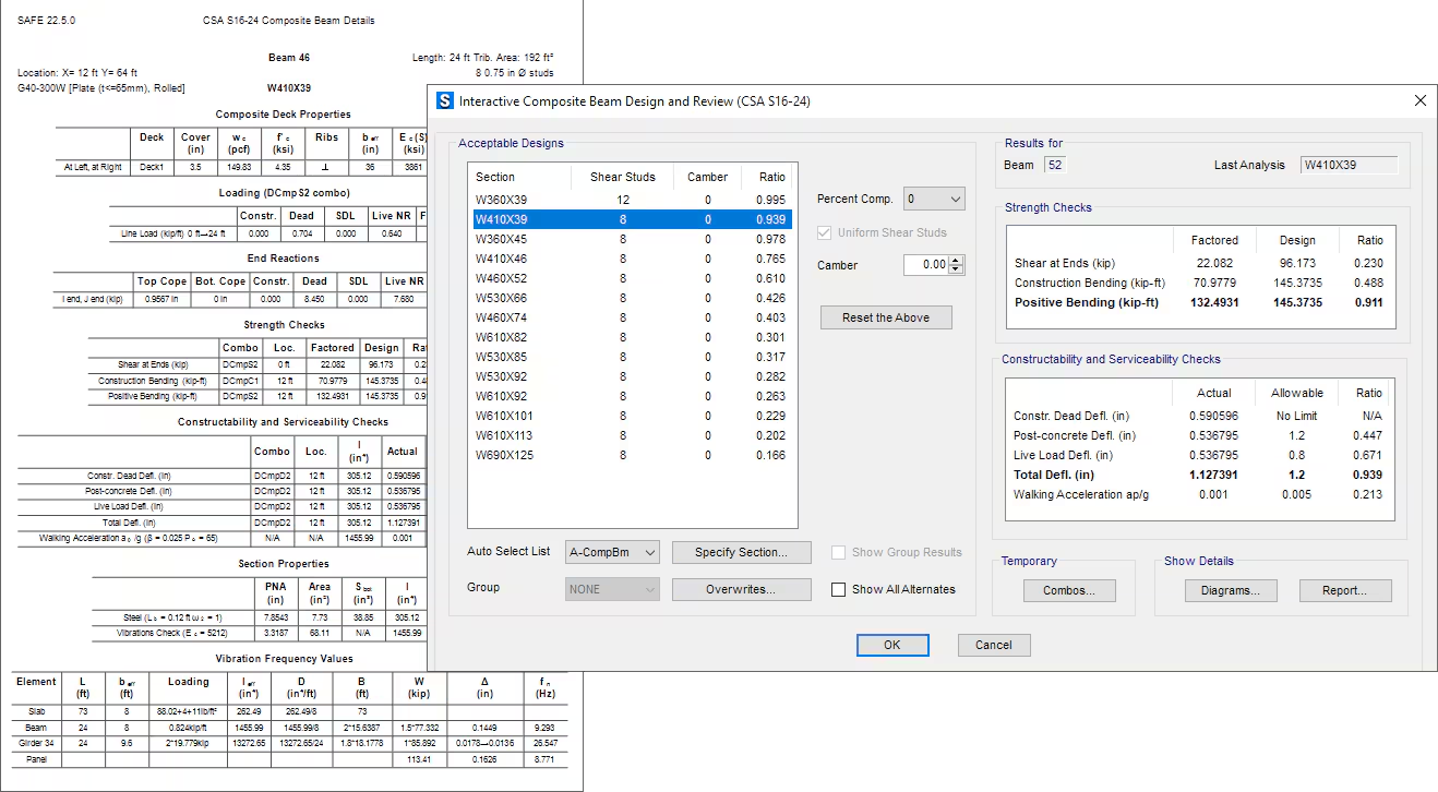 CSI Spain | SAFE v22.5.0